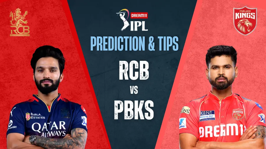 RCB vs PBKS Dream11 Prediction Today | Final – IPL Fantasy Tips, Team, Playing XI, and Pitch Report